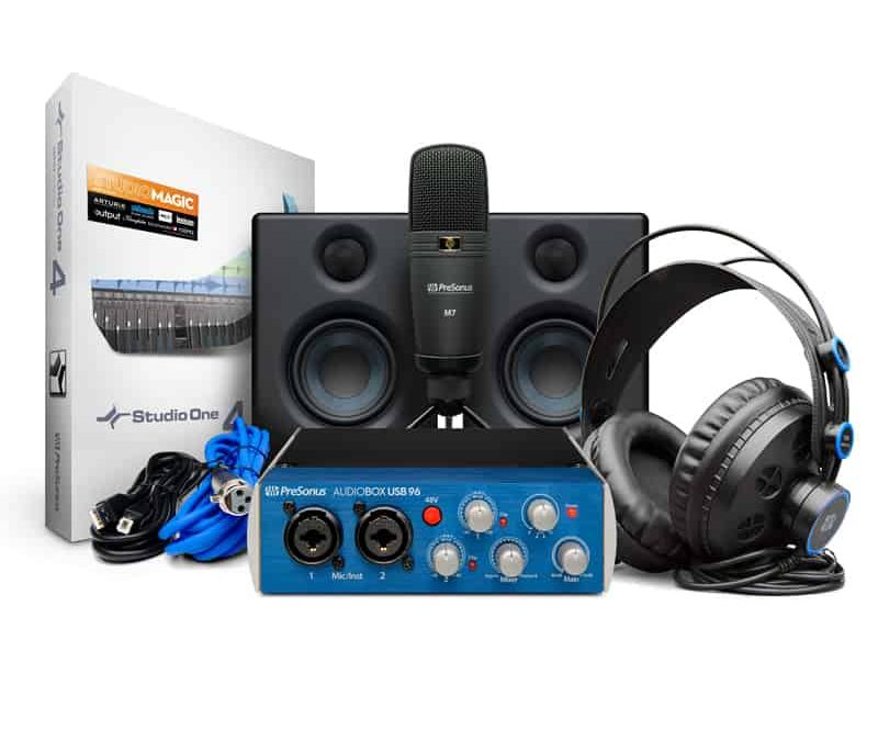 Presonus-AudioBox-Studio-Ultimate-Bundle-main | Sinamex Recording Store