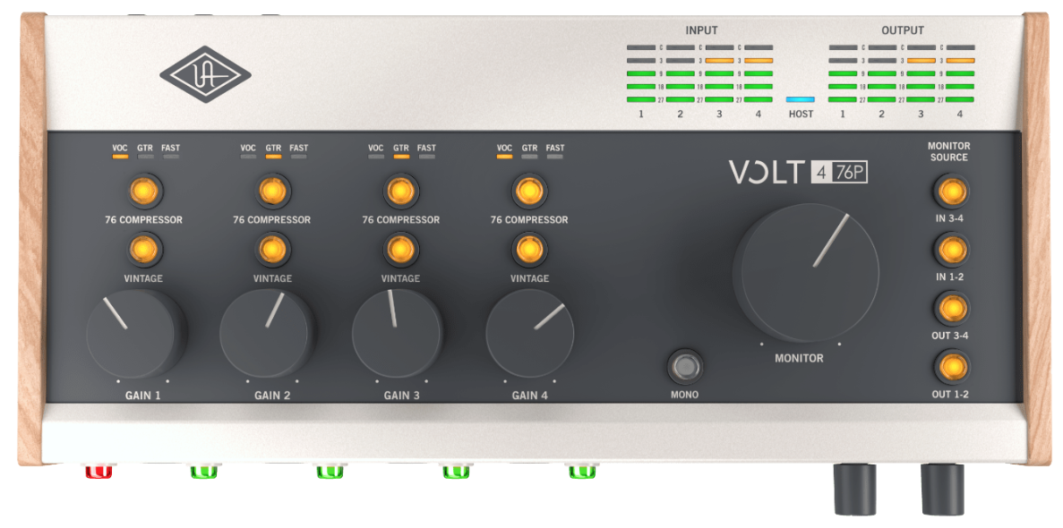 Universal Audio Volt 476P USB-C Audio Interface | Sinamex Recording Store