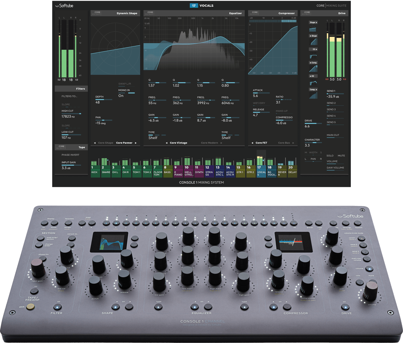 Softube Console 1 Channel MkIII Control Surface | Sinamex Recording Store